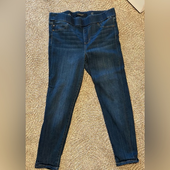 Liverpool Jeans Company | Jeans | Size 4 Dark Denim Pull On Skinny ...